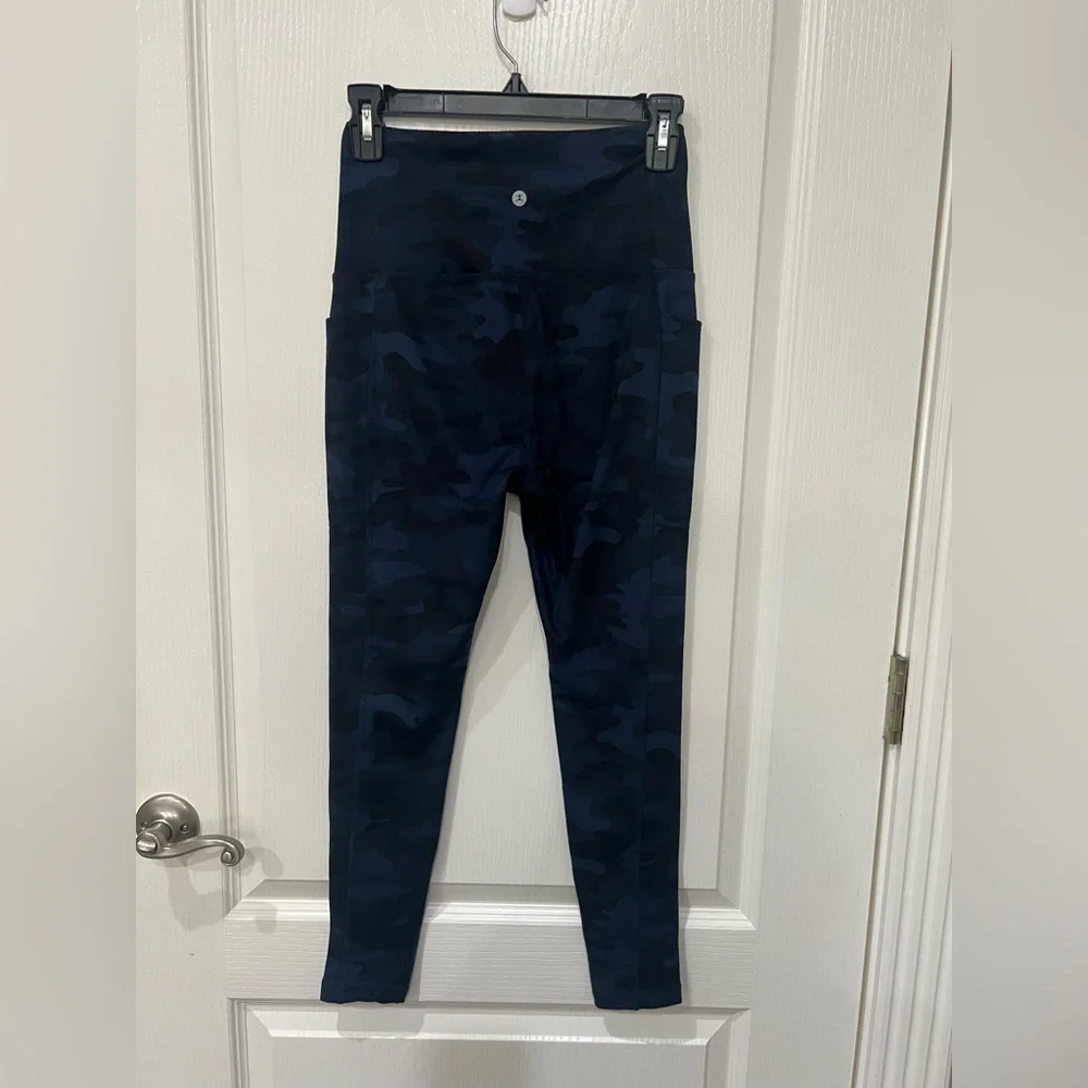 Danskin | Pants & Jumpsuits | Danskin Navy Camo Leggings | Poshmark
